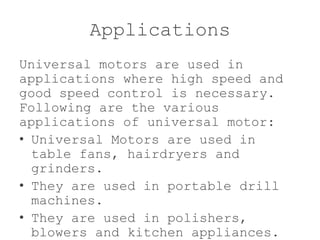 PRINCIPLES OF AC MOTORS AND THEIR TYPESS | PPTX