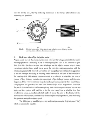 The Polyphase Induction Motor | PDF