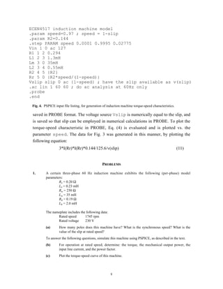 The Polyphase Induction Motor | PDF