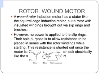 Ac motors | PPTX