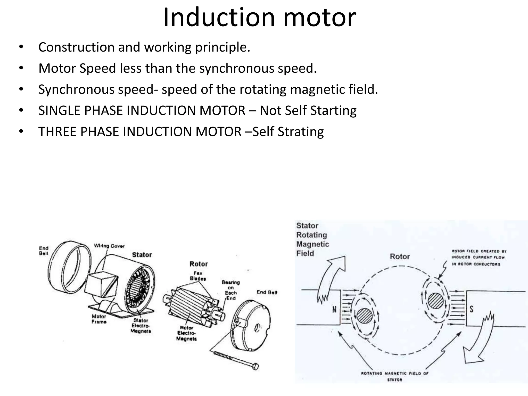 Ac motors | PPTX