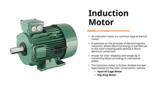 Introduction of AC Motors basic theory and application.pptx