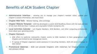 KIIT University ACM Student Chapter | PDF