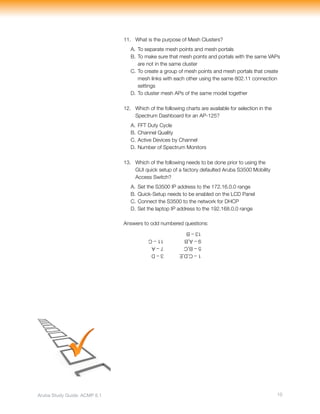 Acmp study guide_d[1] | PDF