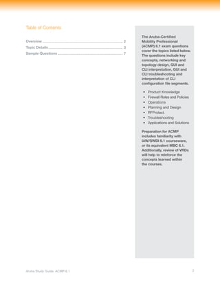 Acmp study guide_d[1] | PDF