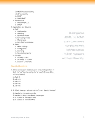 Acmp study guide_d[1] | PDF