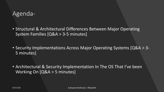Building A New Operating System - Subhajeet Mukherjee @ SfBayACM | PPTX | Operating Systems ...