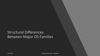 Building A New Operating System - Subhajeet Mukherjee @ SfBayACM | PPTX | Operating Systems ...