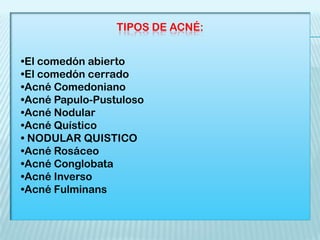 Acné, psoriasis, forunculosis | PPTX