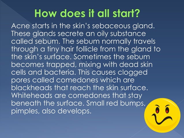 Acne | PPTX | Skin and Dermatology | Diseases and Conditions