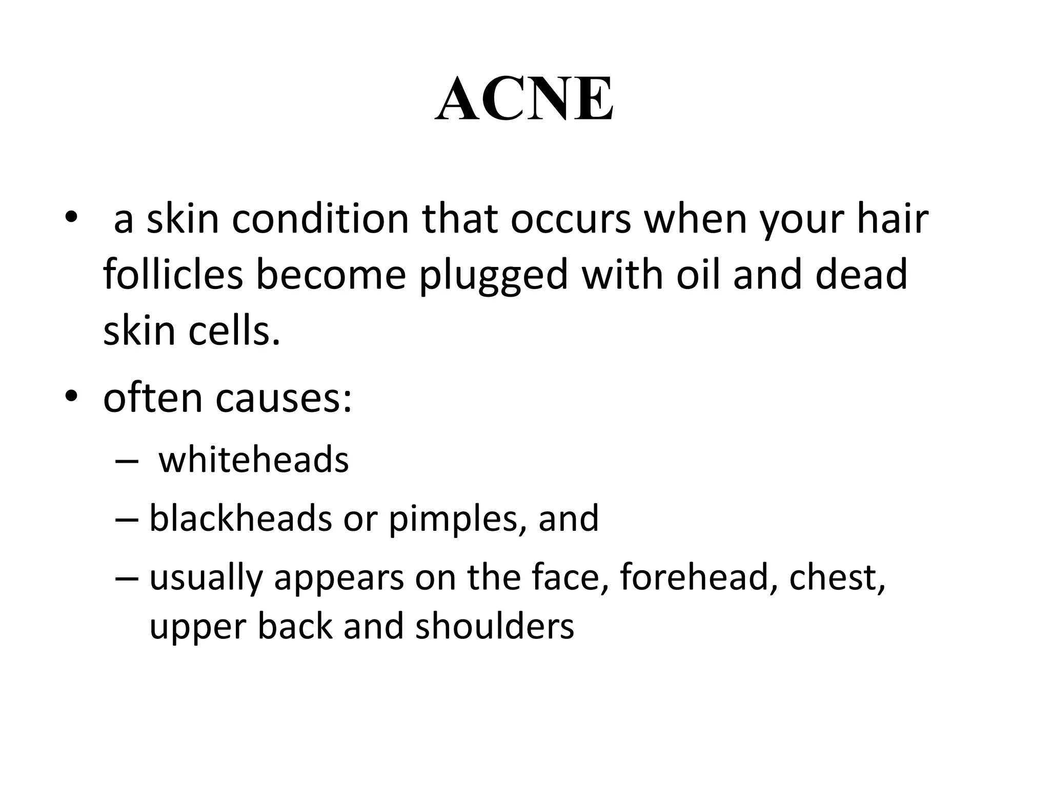 Acne | PPTX