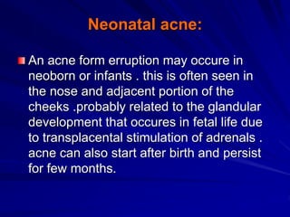 acne.ppt pharmacotherapy for treating acne | PPT | Skin and Dermatology ...
