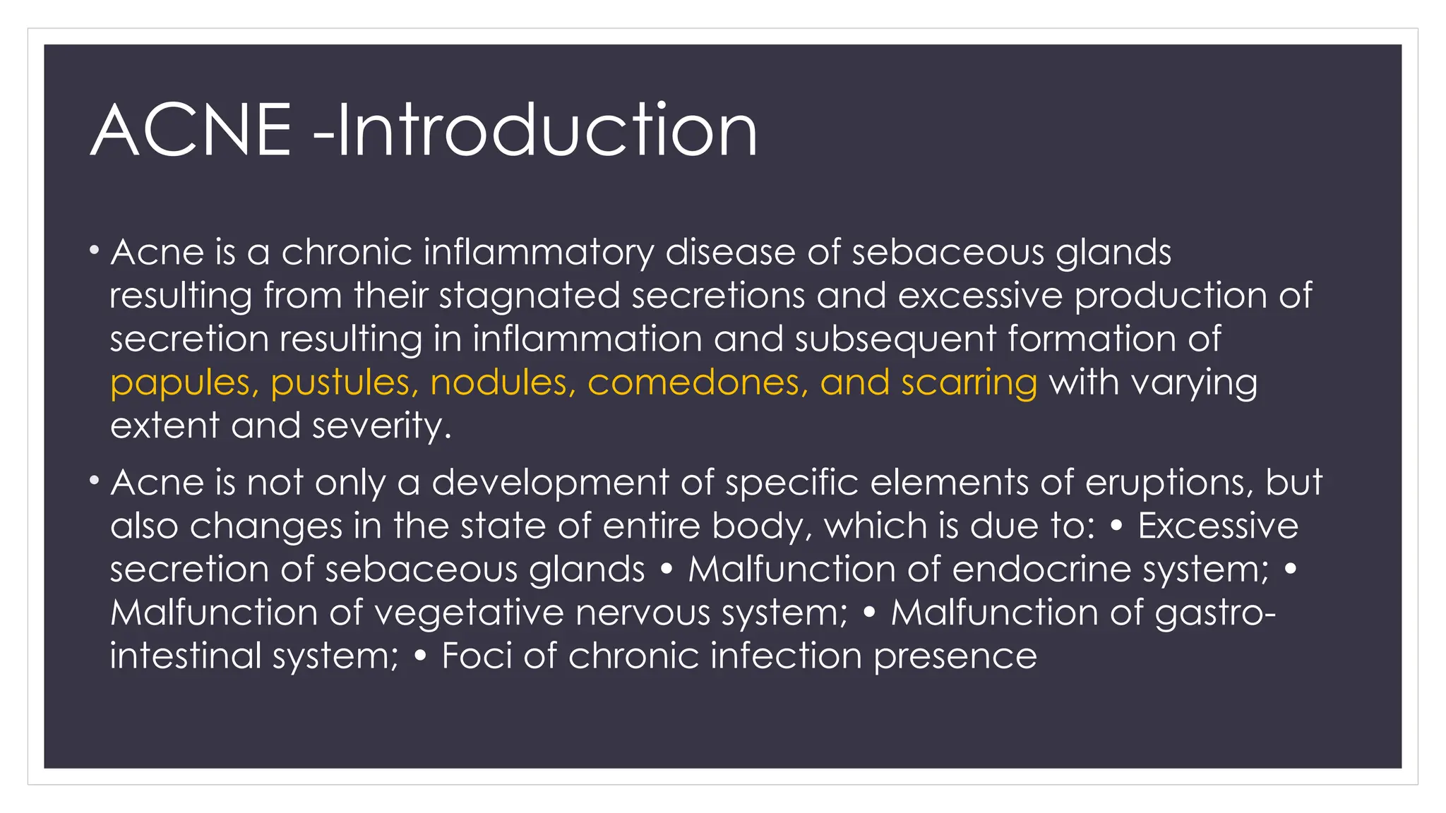 acne and rosacea - priyanga jayaraman.pptx