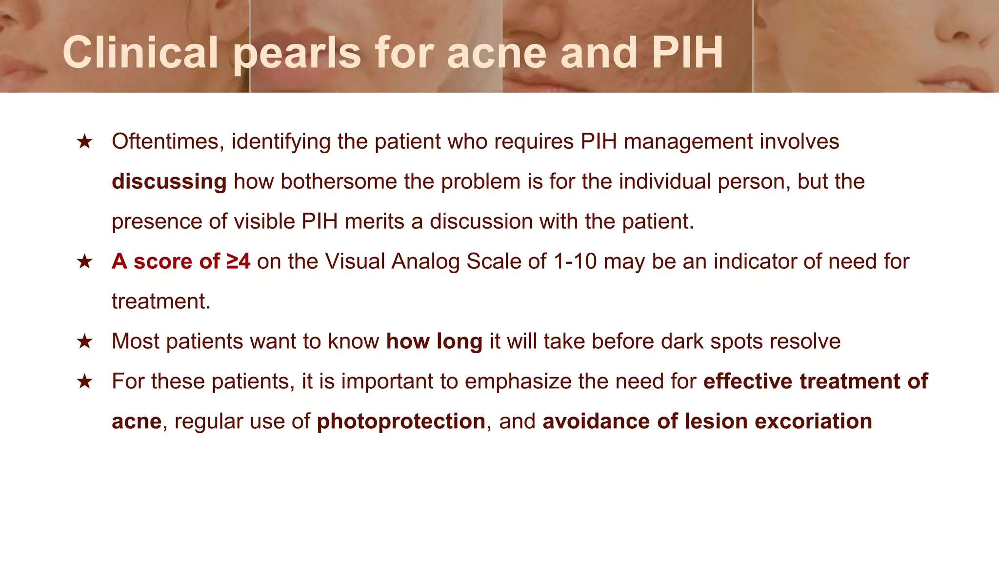 Practical guideline for the acne management | PPTX