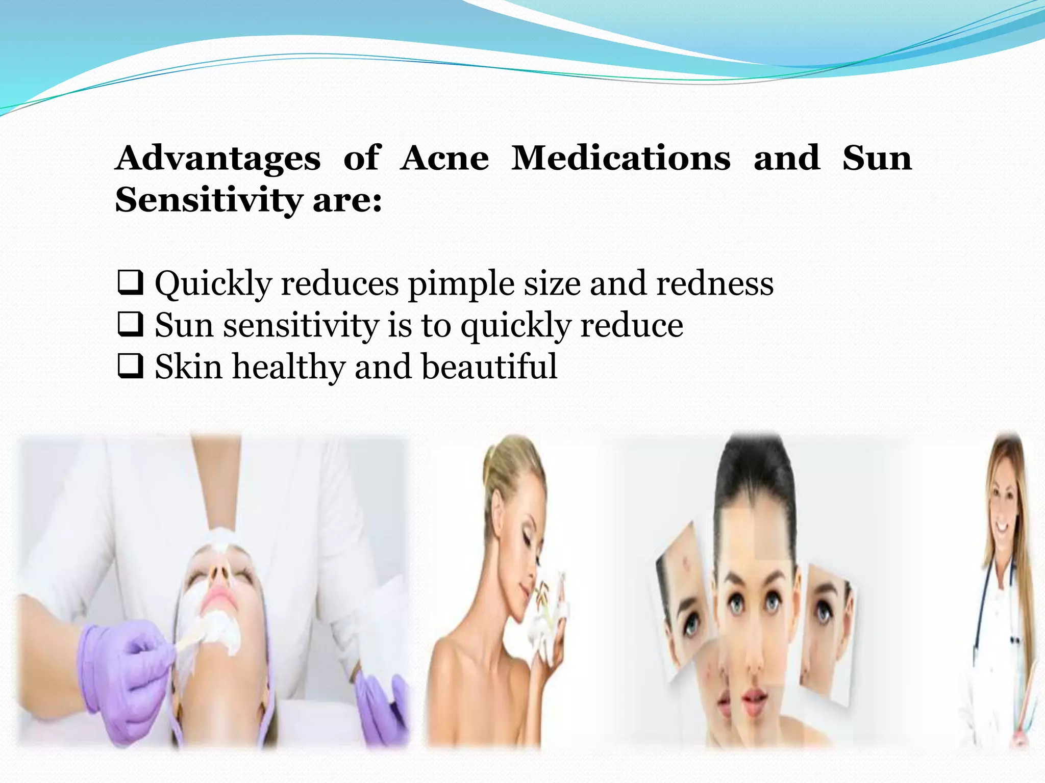 Acne Medications and Sun Sensitivity | PPTX