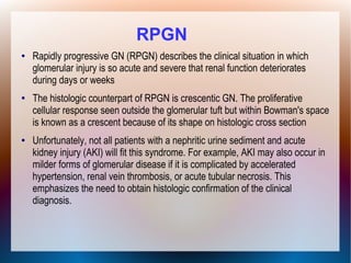 Ac nephritic synd | ODP | Blood Disorders | Diseases and Conditions