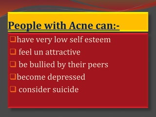 Acne ppt | PPTX