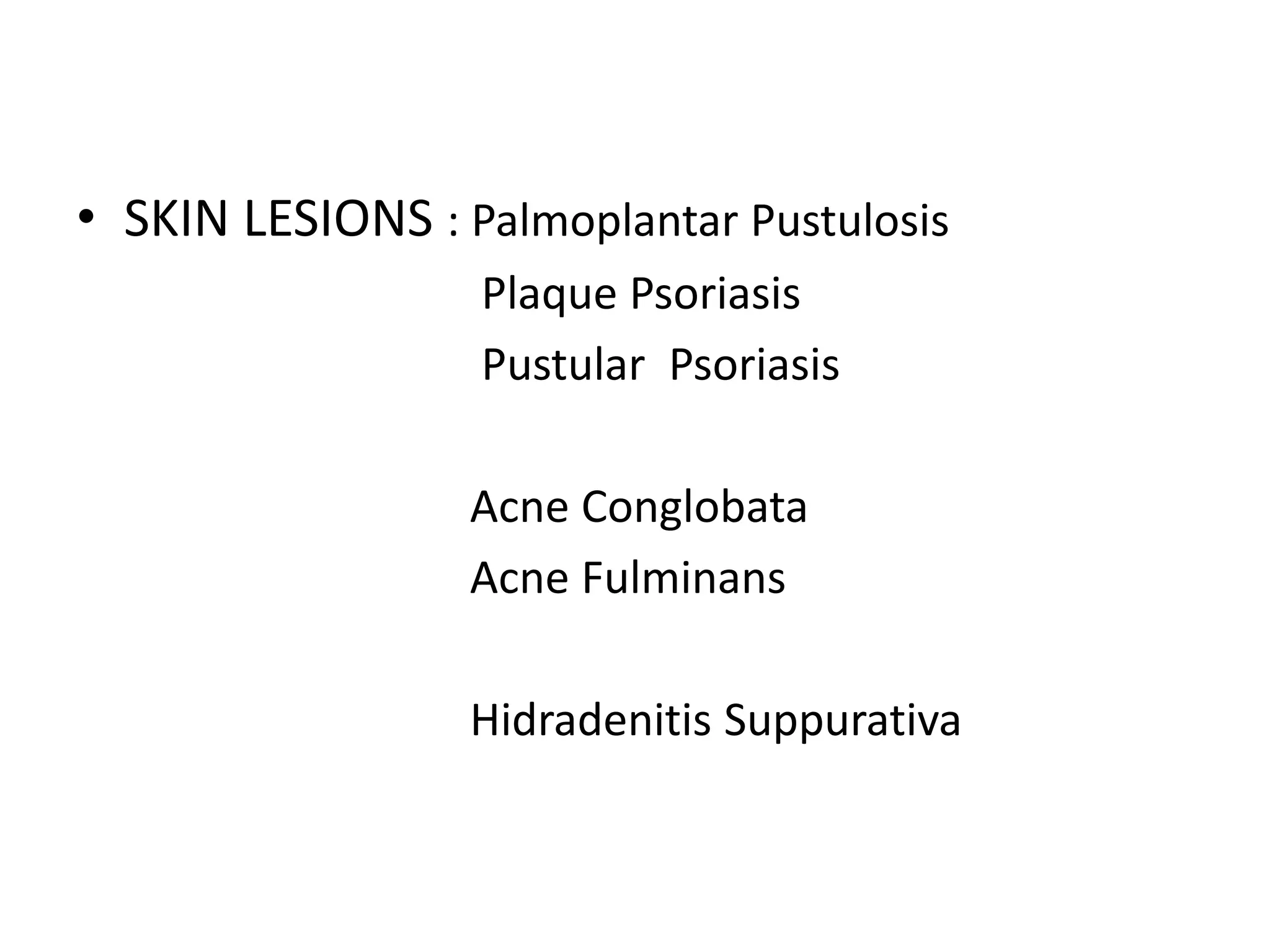 Acne with systemic syndromes | PPTX