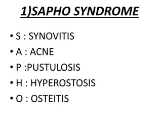 Acne with systemic syndromes | PPTX