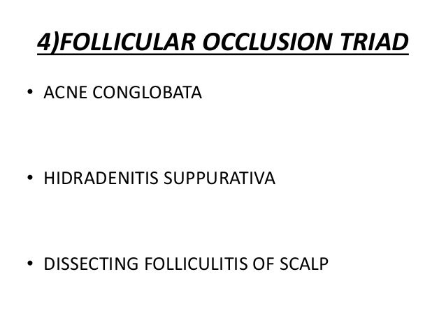 Acne with systemic syndromes