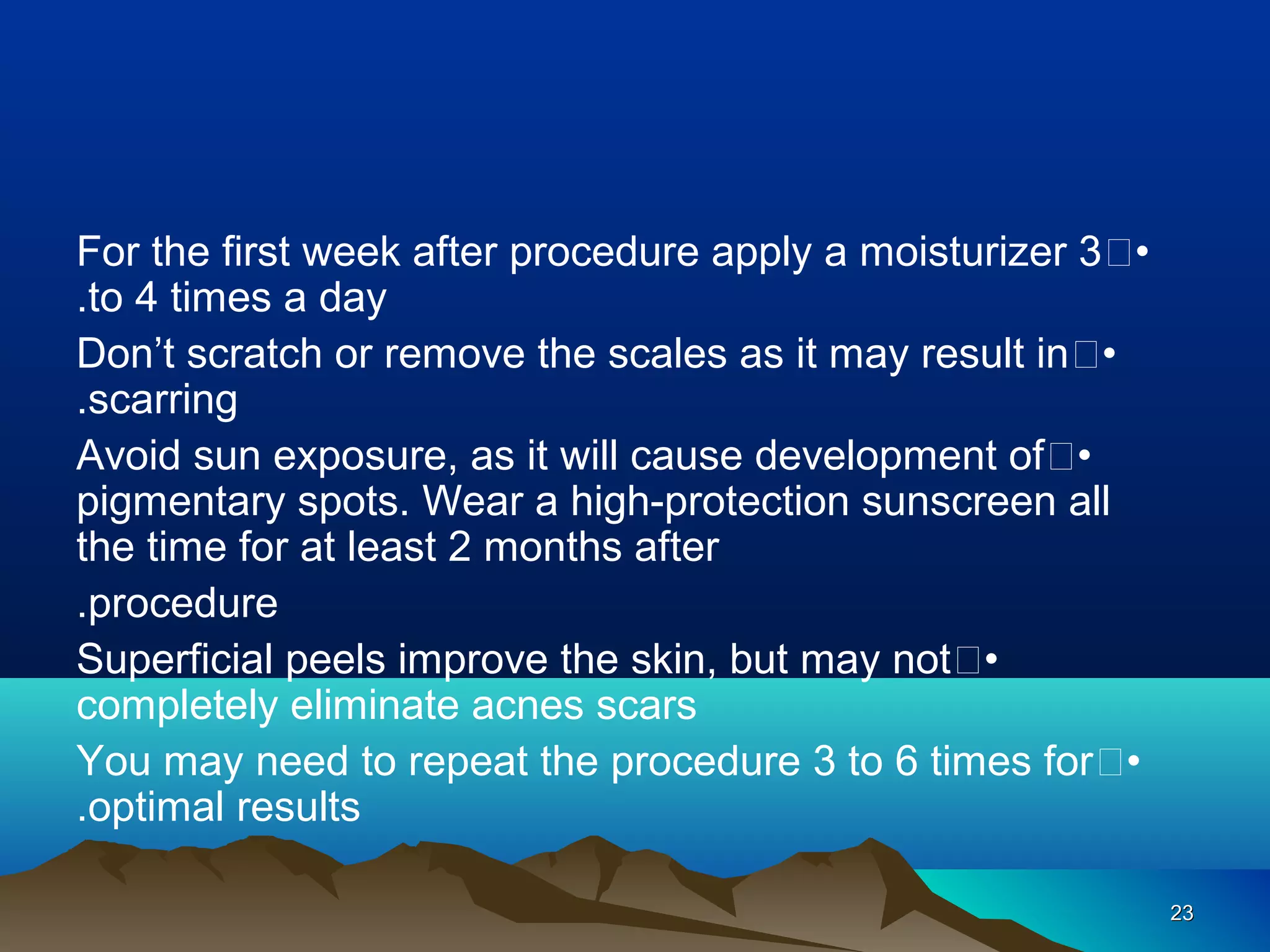 Acne scar treatment | PPT