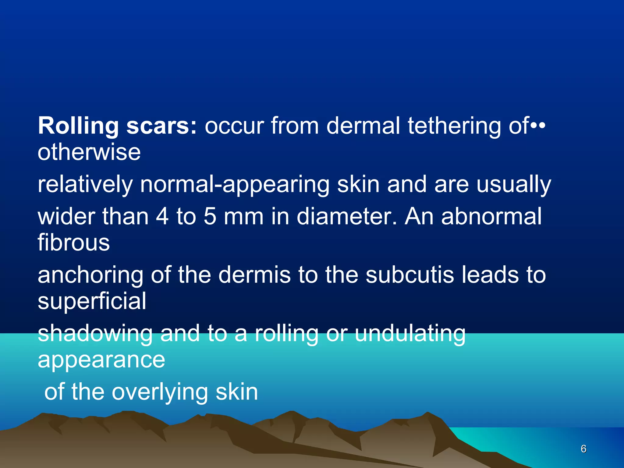 Acne scar treatment | PPT