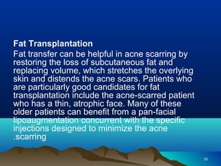 Acne scar treatment | PPT