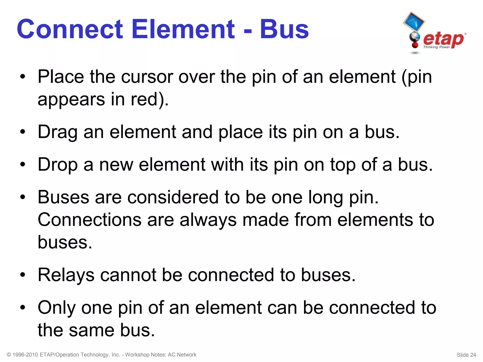 ETAP - Ac networks | PDF
