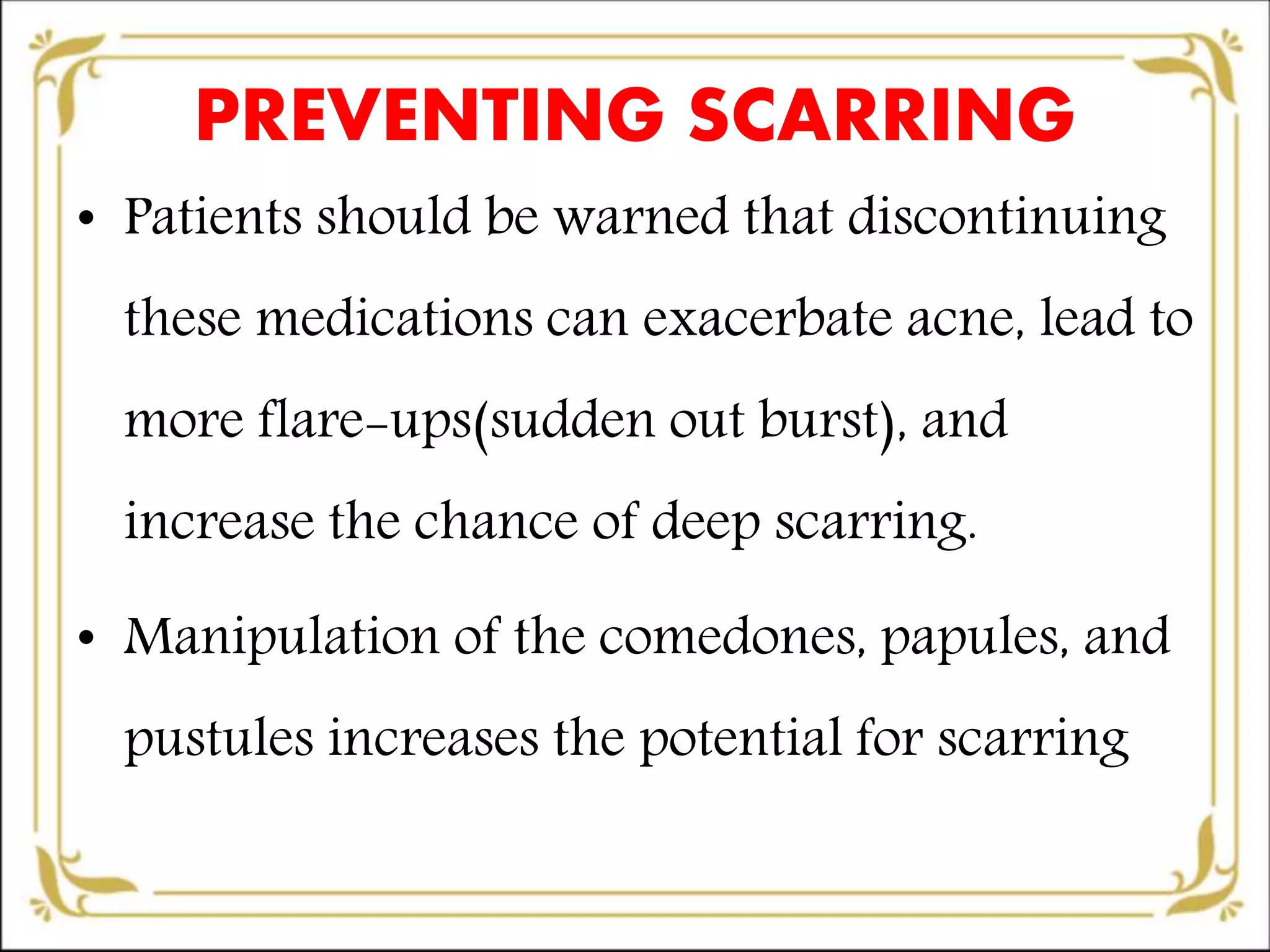 Acne vulgaris | PPTX