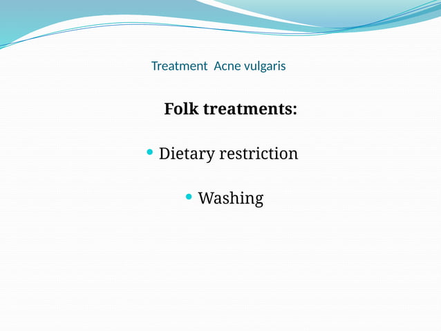 Acne Vulgaris is a chronic inflammatory disease of the pilosebaceous ...