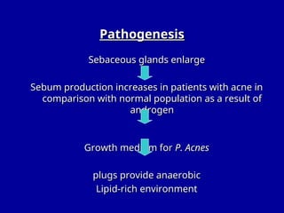 Acne Vulgaris is a chronic inflammatory disease of the pilosebaceous ...