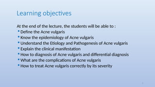 Acne vulgarisN.pptx................................... | PPTX