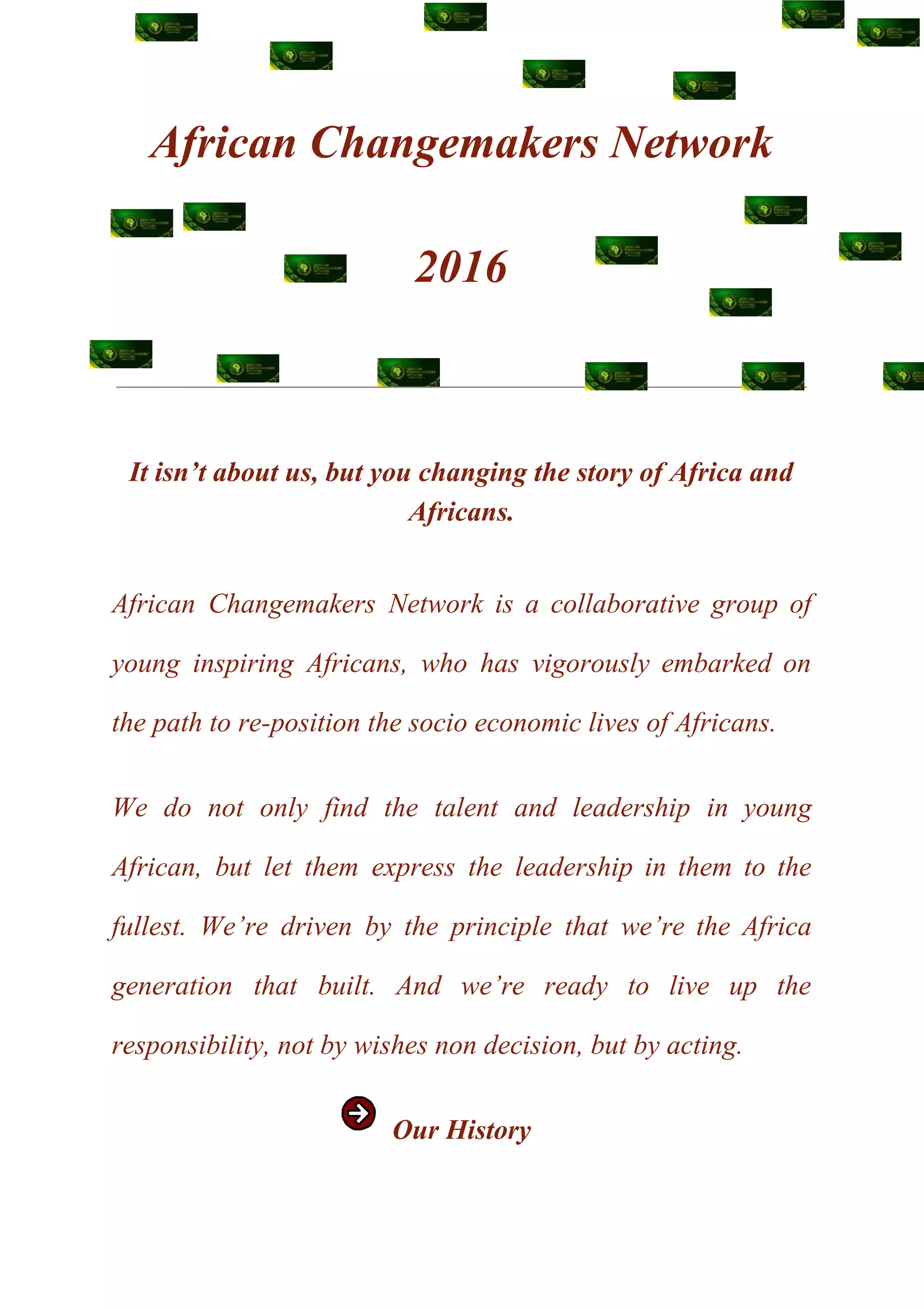 ACN is the future of africa community projects | PDF