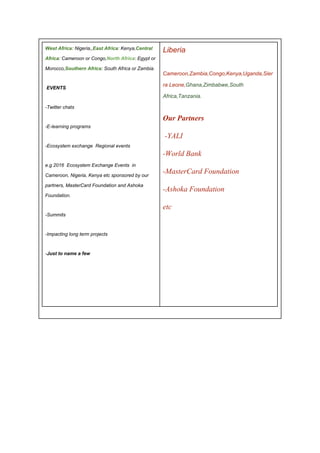 ACN is the future of africa community projects | PDF