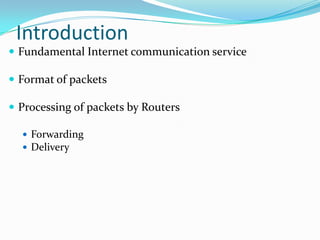 Introduction to IP | PPTX