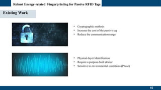 Fingerprint: Robust Energy-related Fingerprinting for Passive RFID Tags ...