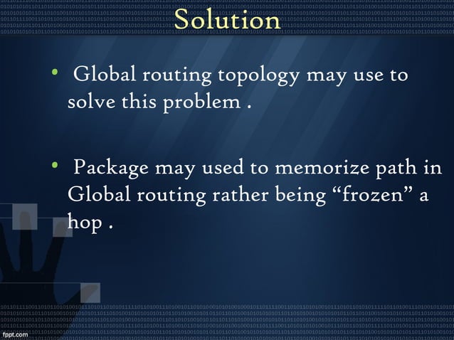 Responsive Distributed Routing Algorithm | PPT Responsive Distributed Routing Algorithm | PPT