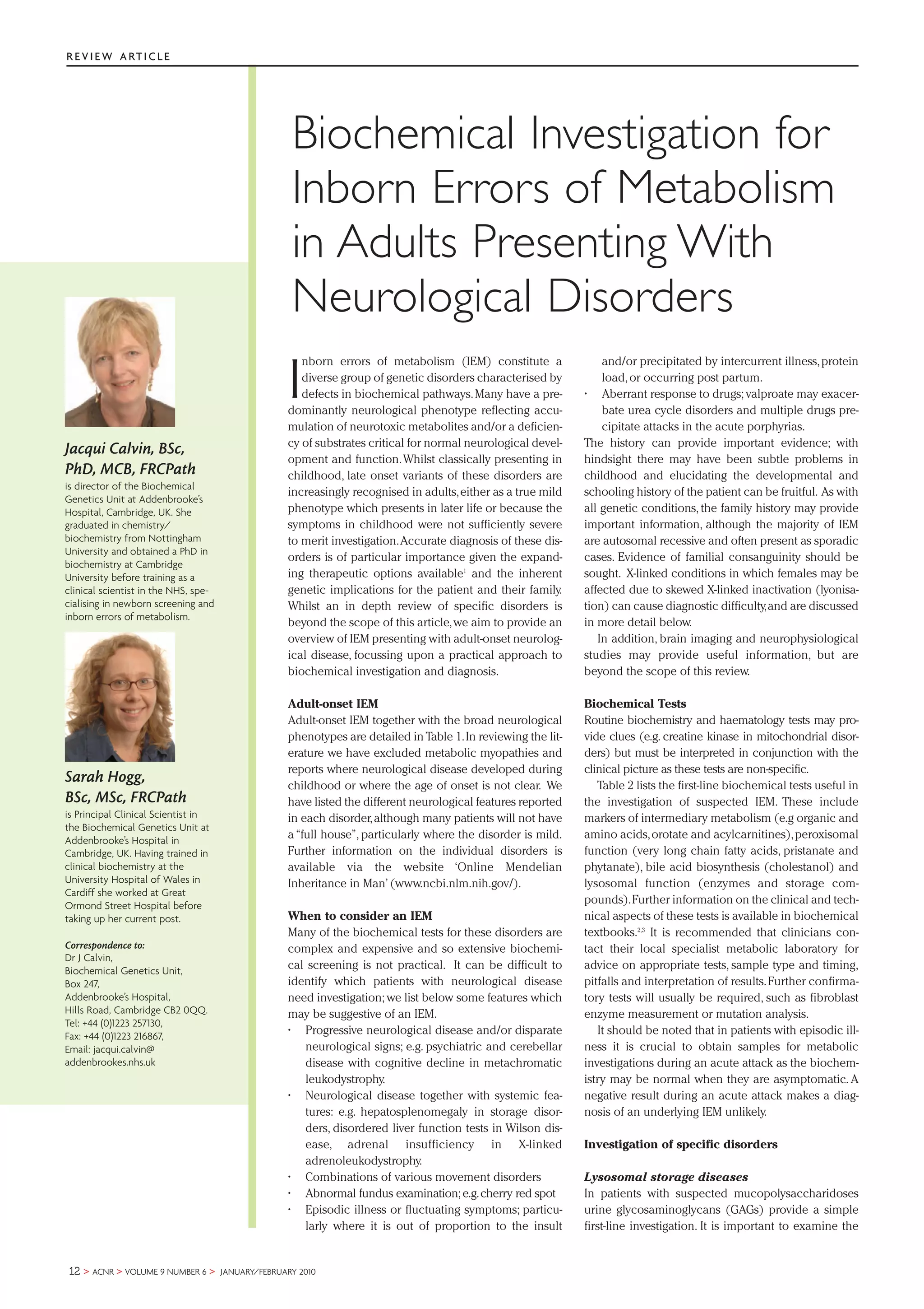 Acnrjf10 biochemical | PDF | Brain and Nervous System Disorders ...