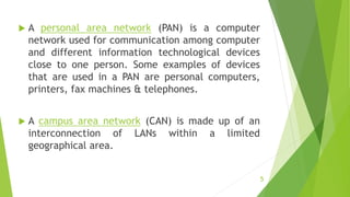 Types of Networks,Network Design Issues,Design Tools | PPTX