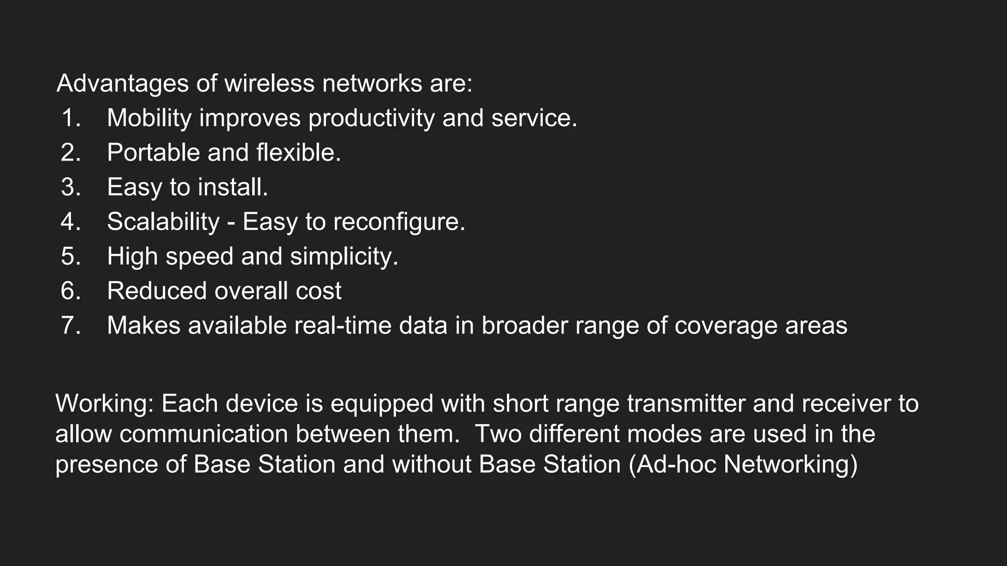 Wireless Network Architecture | PDF