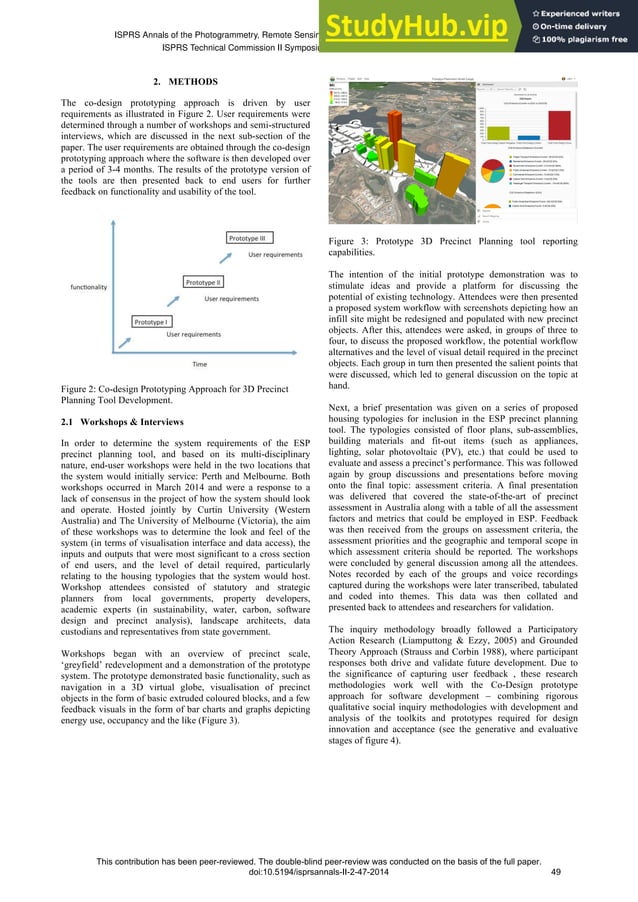 A Co-Design Prototyping Approach For Building A Precinct Planning Tool | PDF