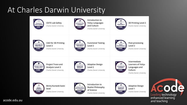 Microcredentials in Australian universities: Cross-border opportunities ...