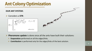 Applying Ant Colony Optimization for Service Function Chaining in a 5G ...
