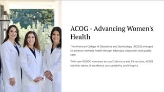 Austin Kooba - ACOG - Advancing Women's Health | PDF