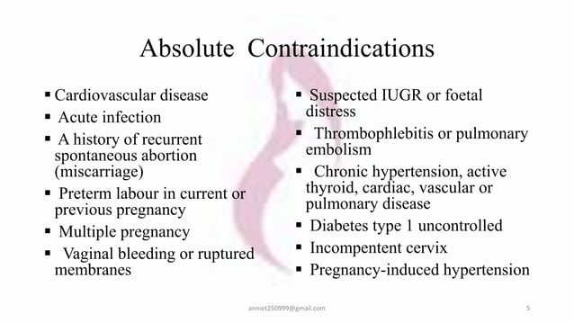 Guidelines for exercise during pregnancy #Acog guidelinens | PPTX