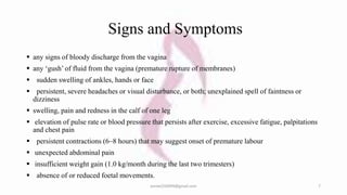 Guidelines for exercise during pregnancy #Acog guidelinens | PPTX