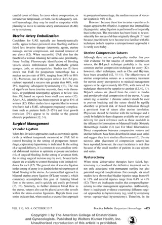 Acog hemorragia posparto acog 2017 | PDF