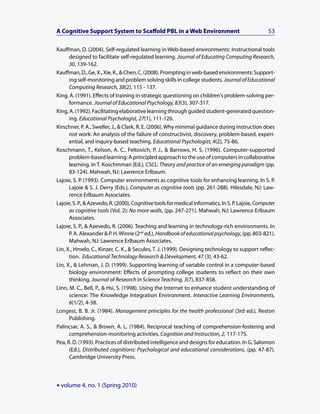 A cognitive support system for pbl | PDF