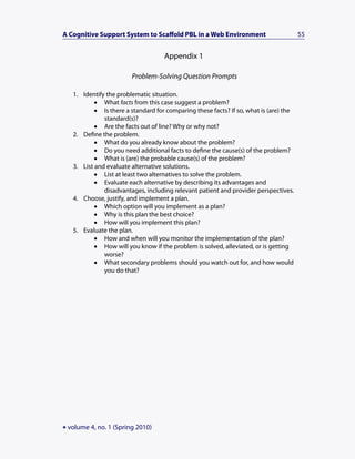 A cognitive support system for pbl | PDF