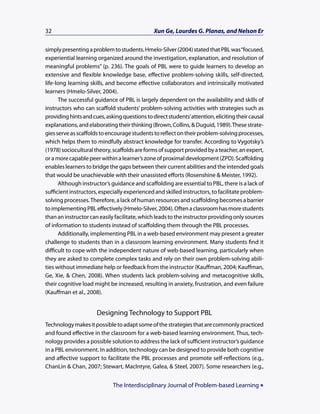 A cognitive support system for pbl | PDF